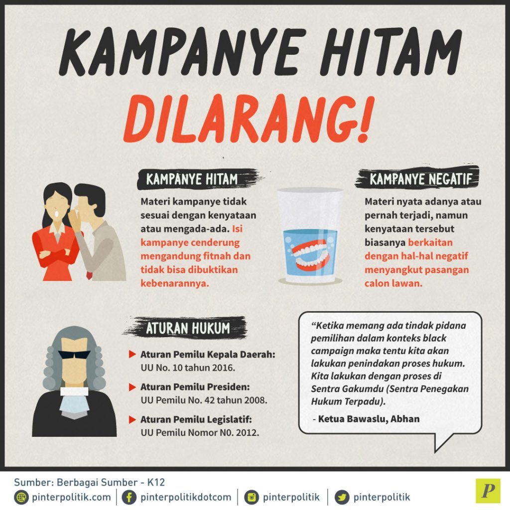 Kampanye Hitam Dilarang ! - PinterPolitik.com