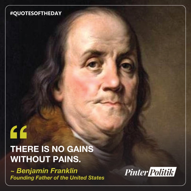Quote Of The Day : Benjamin Franklin - PinterPolitik.com