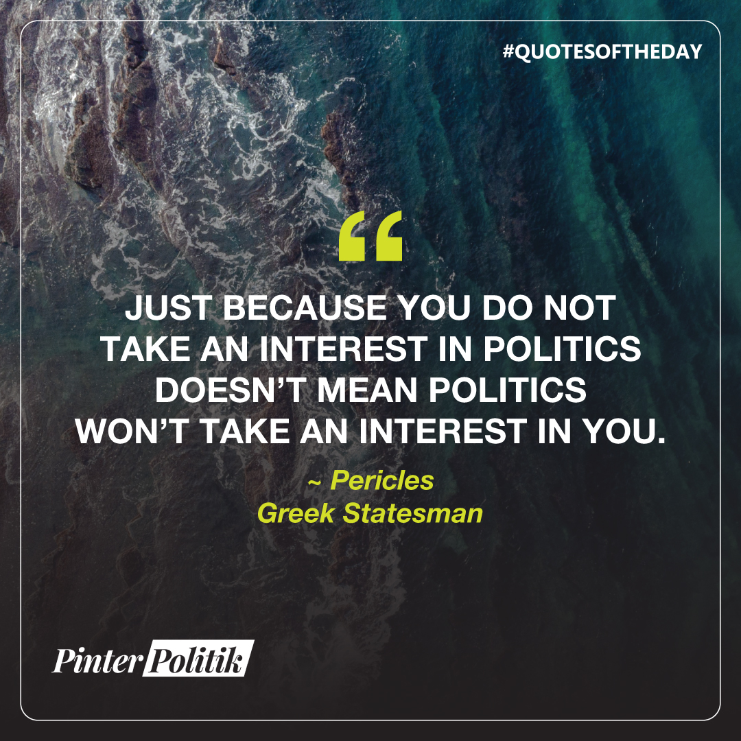 Quote Of The Day : Pericles - PinterPolitik.com