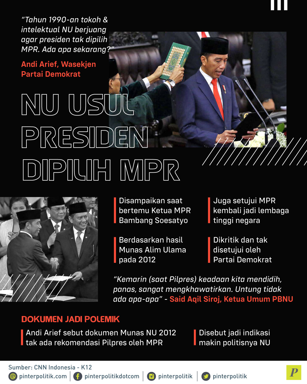 NU Usul Presiden Dipilih MPR - PinterPolitik.com