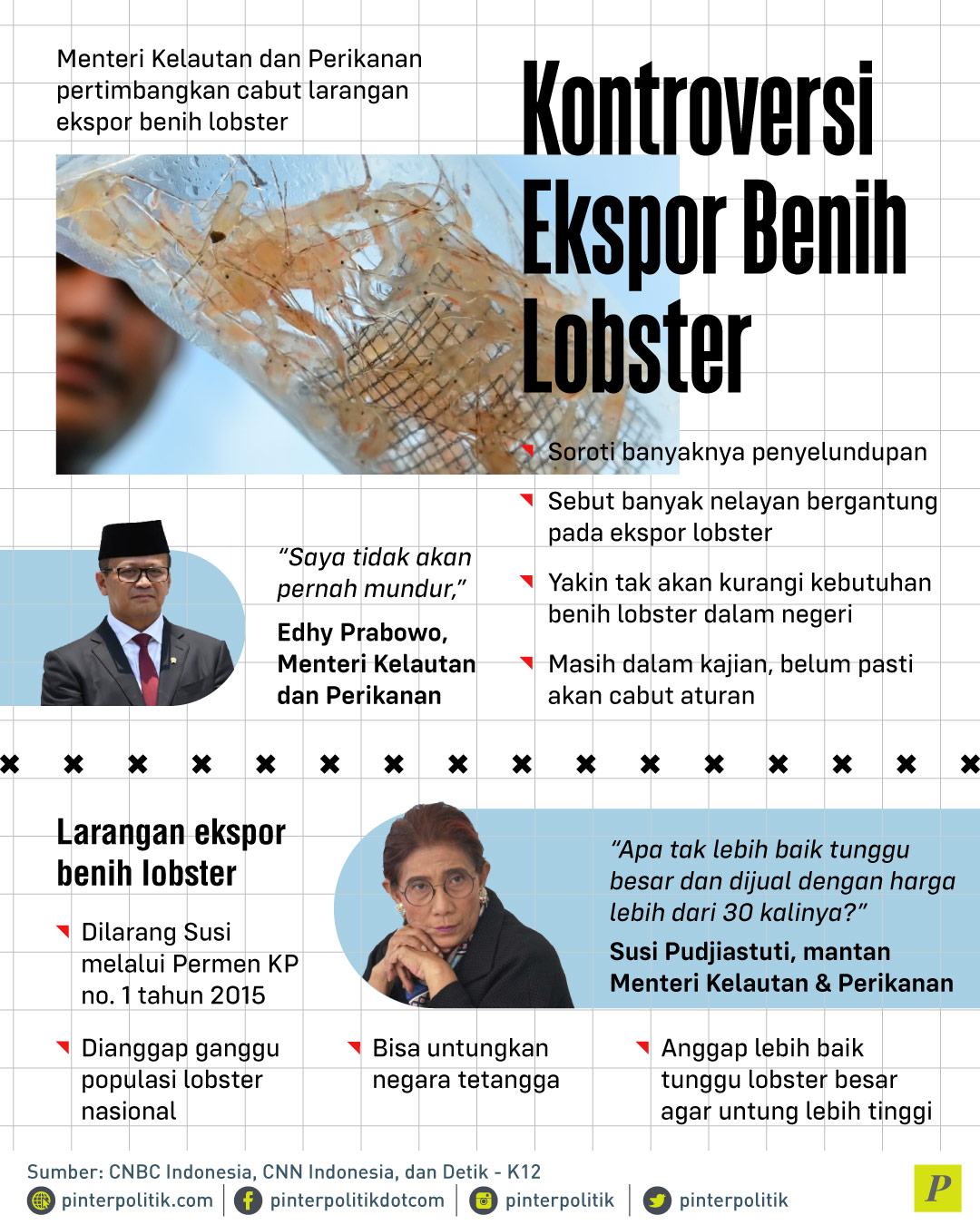 Kontroversi Ekspor Benih Lobster - PinterPolitik.com