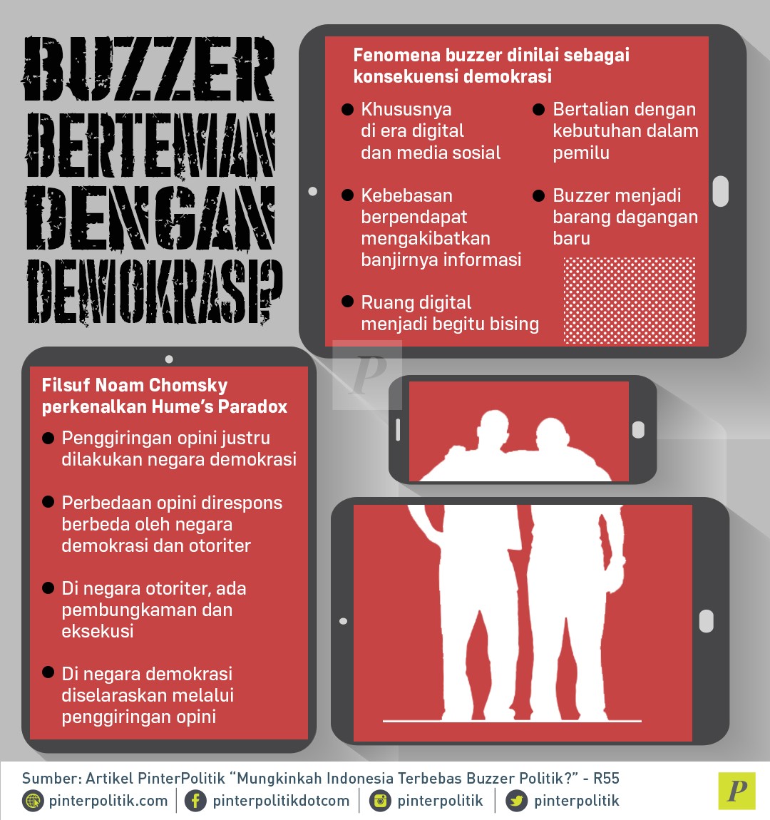 Buzzer Berteman dengan Demokrasi?