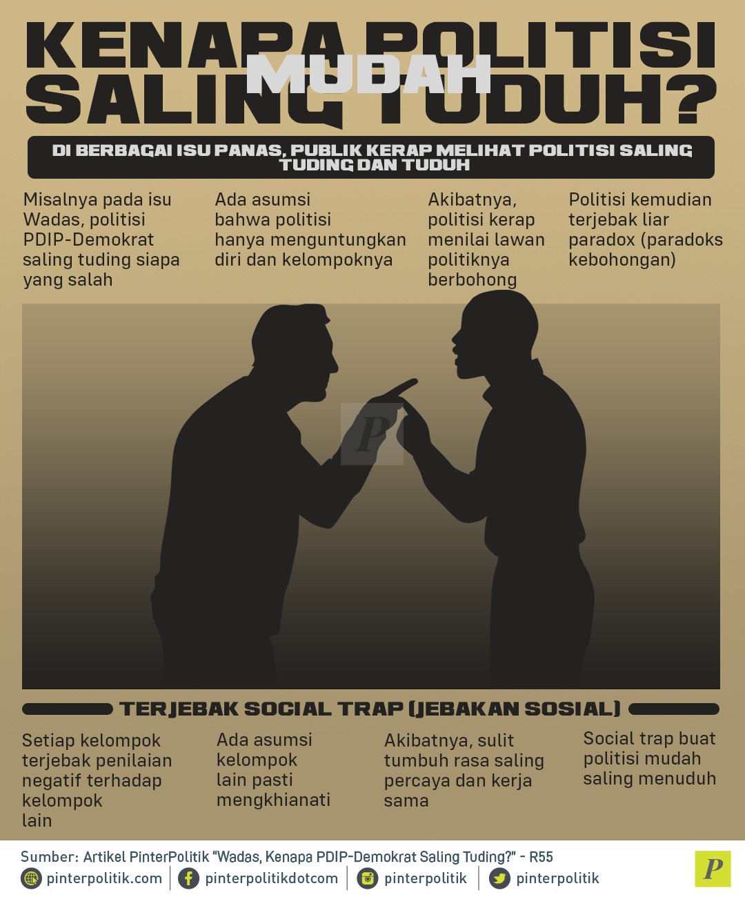 Kenapa Politisi Mudah Saling Tuduh?