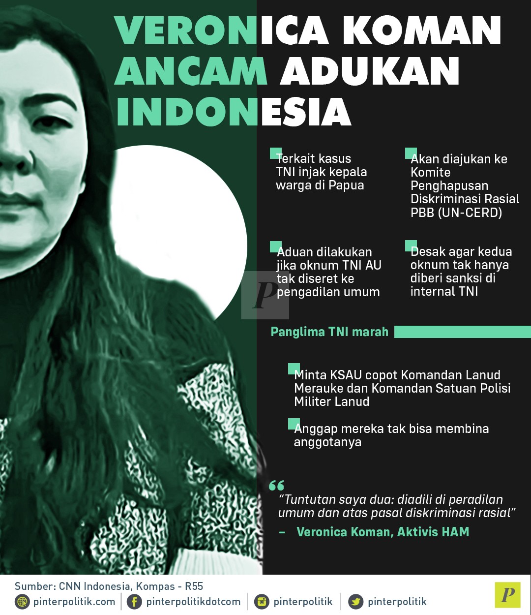 Veronica Koman Ancam Adukan Indonesia