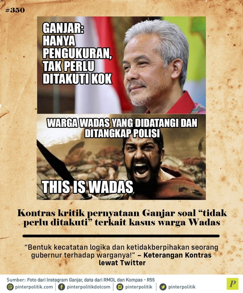 Ganjar dan Polemik Desa Wadas