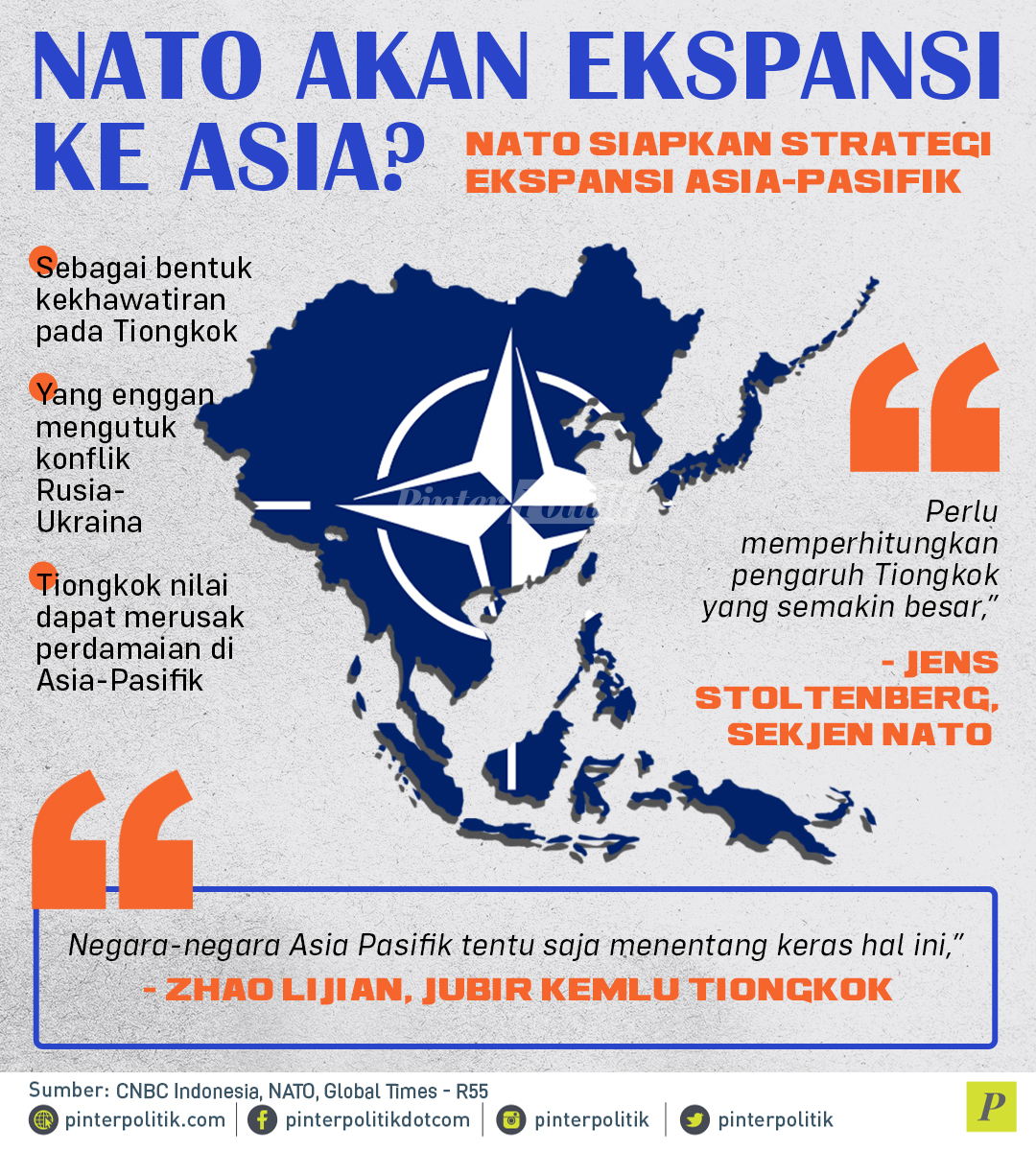 NATO Akan Ekspansi ke Asia?