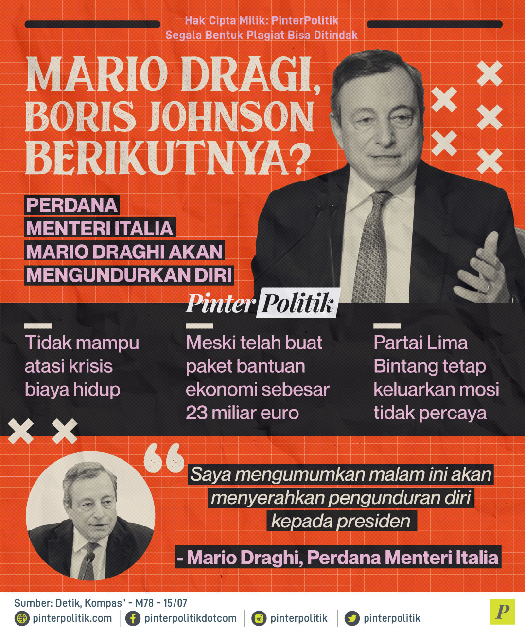 Mario Dragi, Boris Johnson Berikutnya?