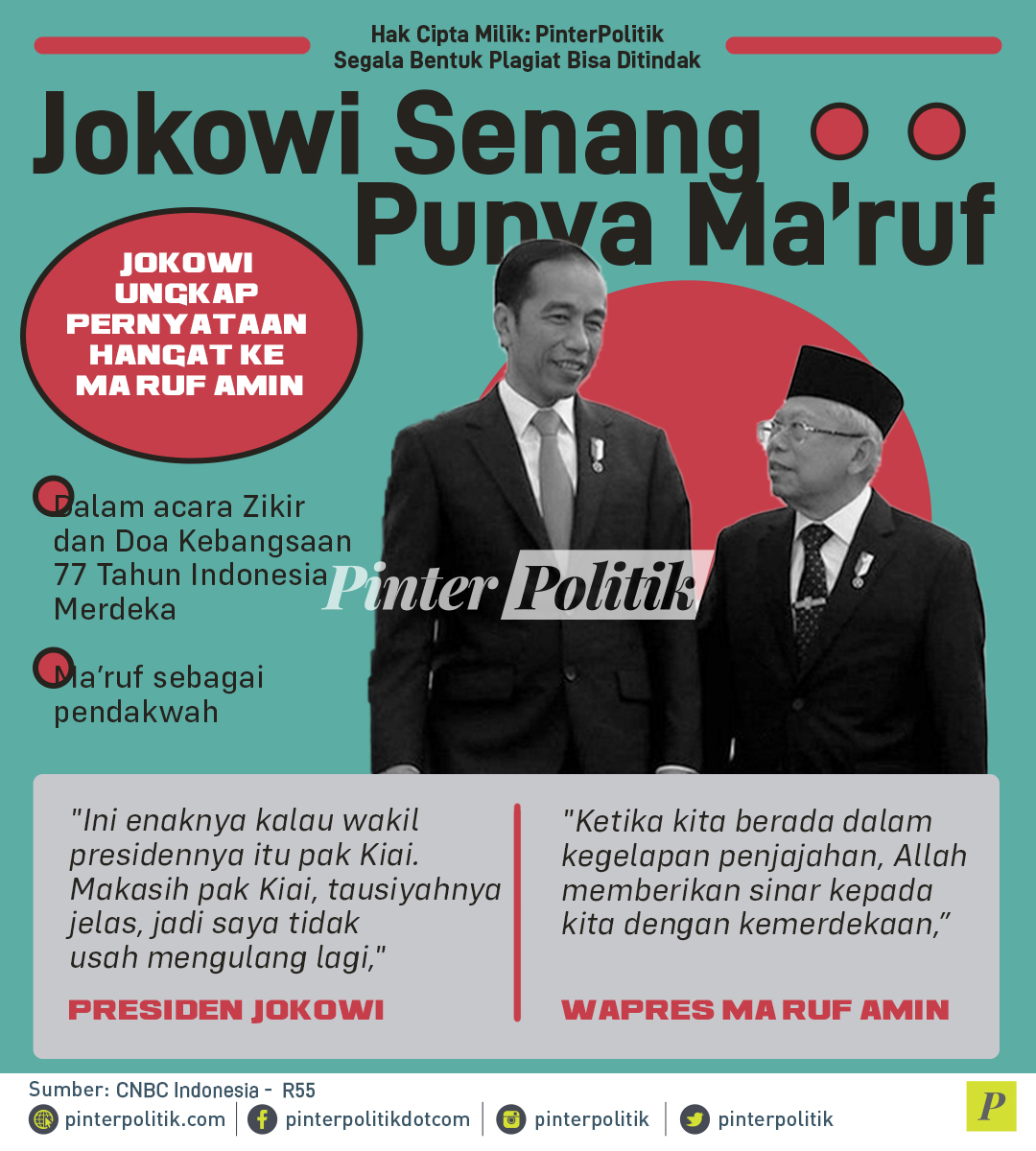 Jokowi Senang Punya Ma’ruf