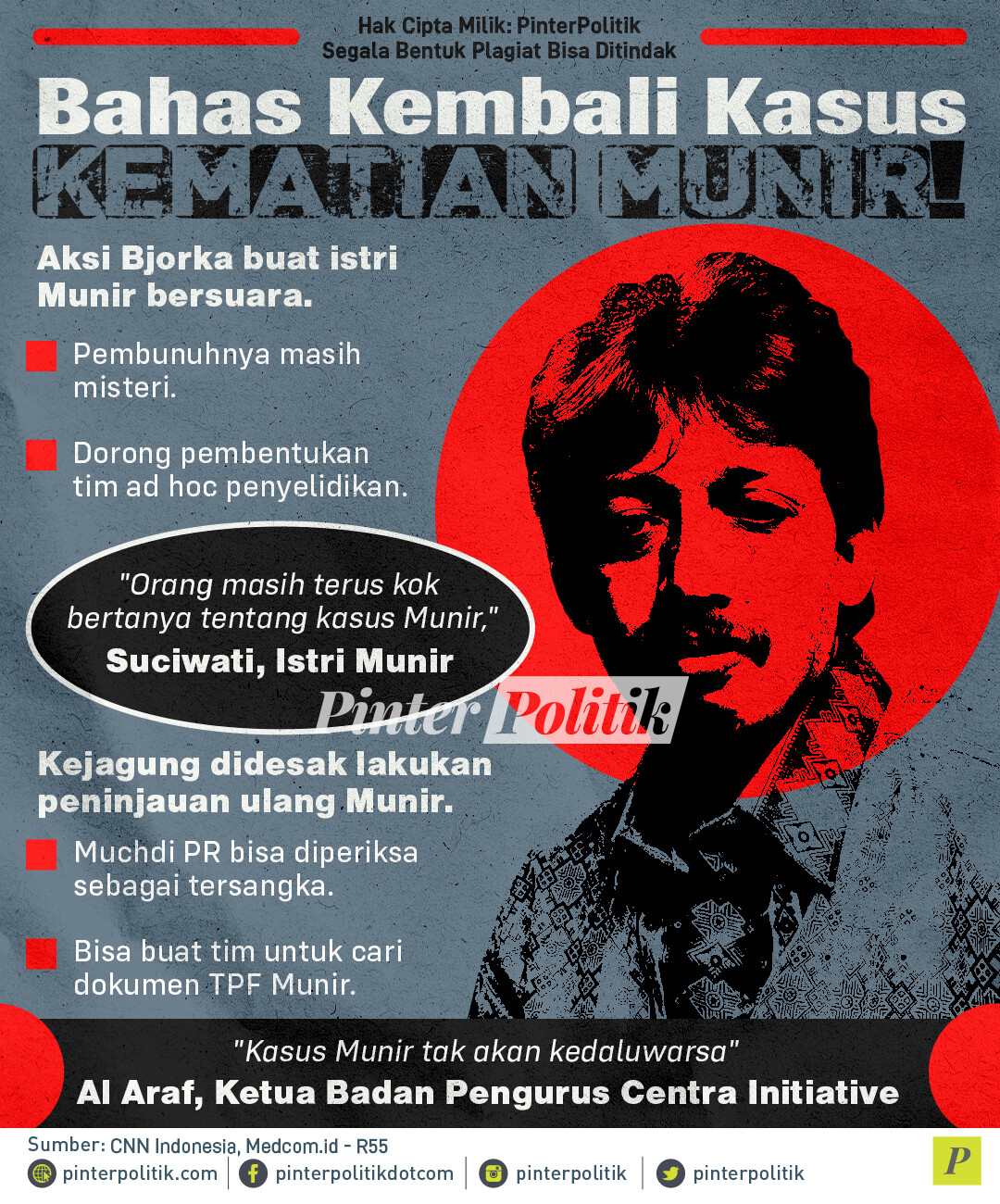 Bahas Kembali Kasus Kematian Munir!