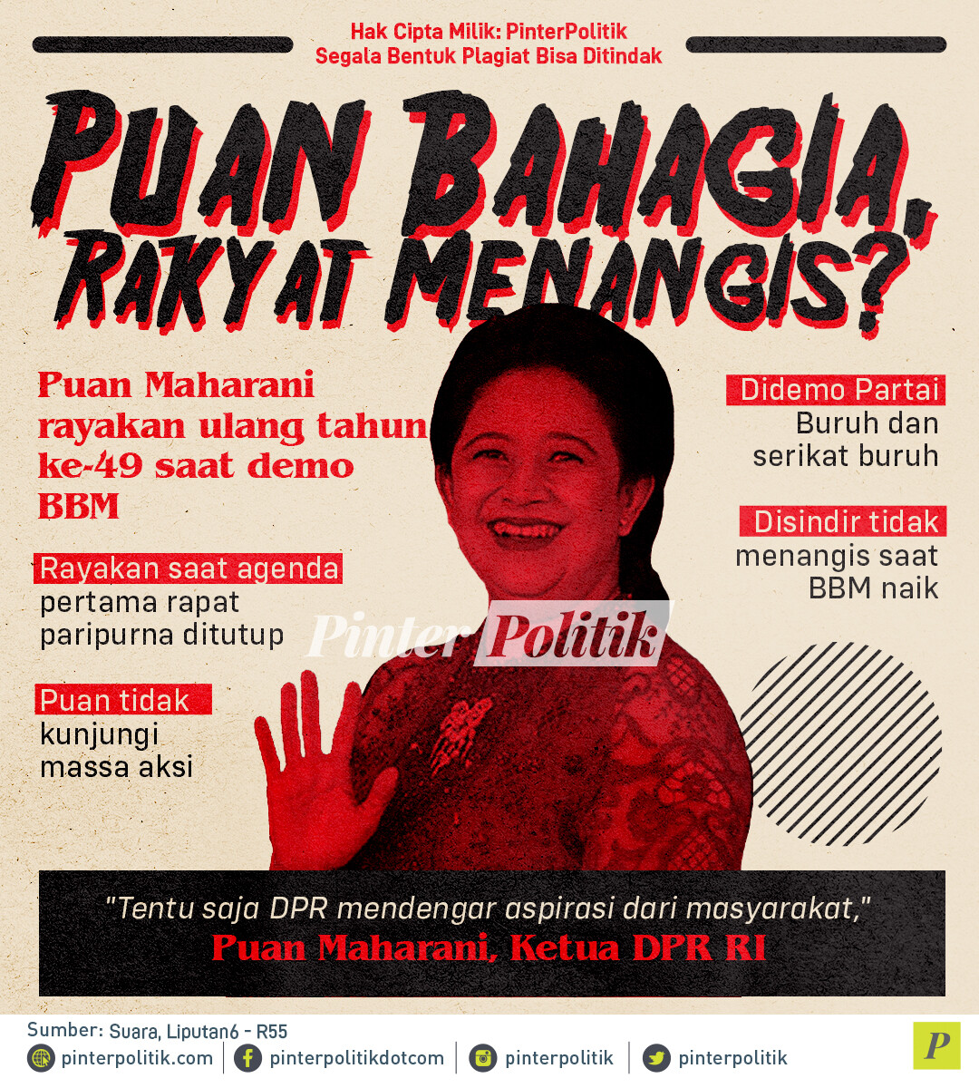 Puan Bahagia, Rakyat Menangis?