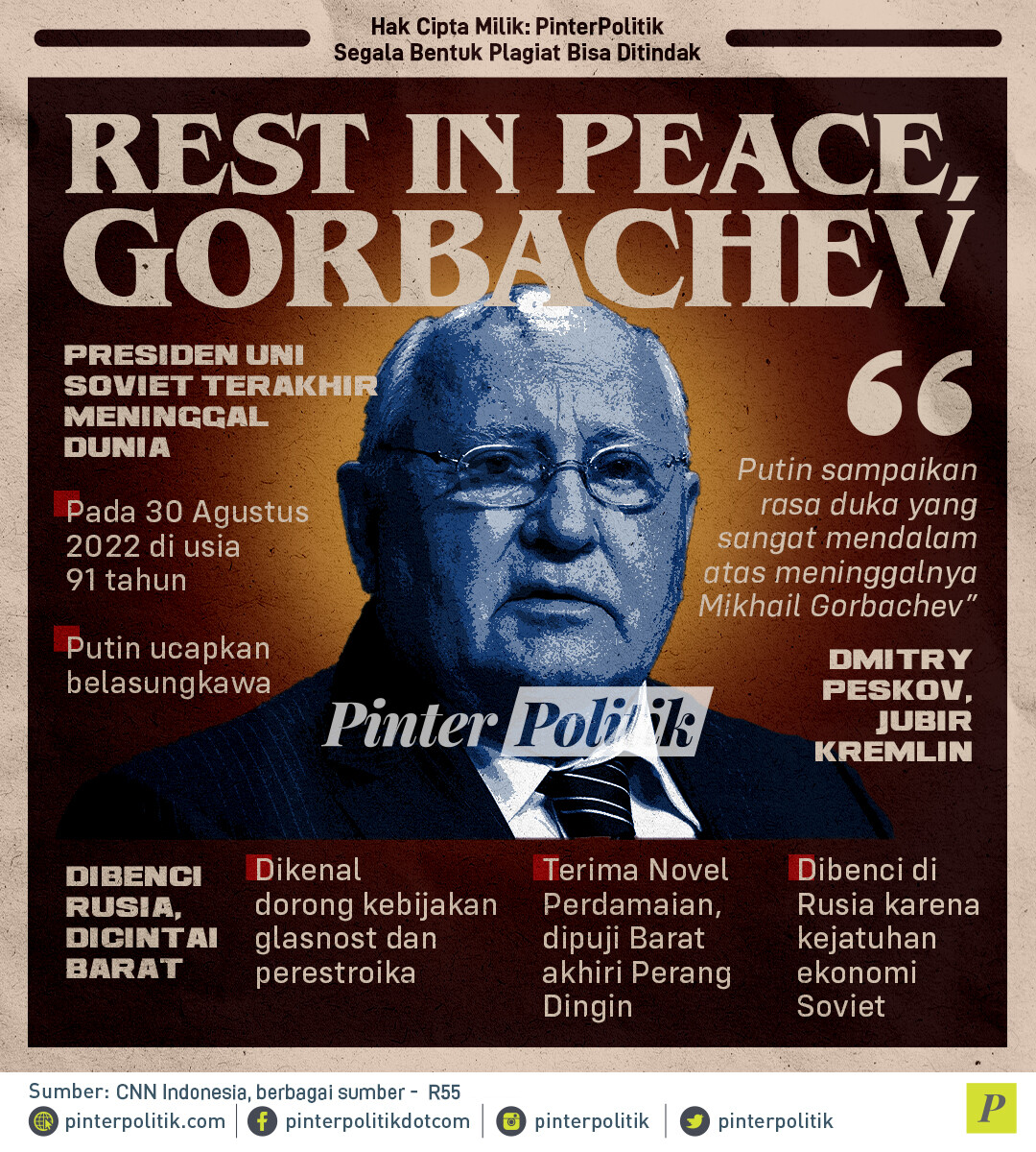 Rest in Peace, Gorbachev