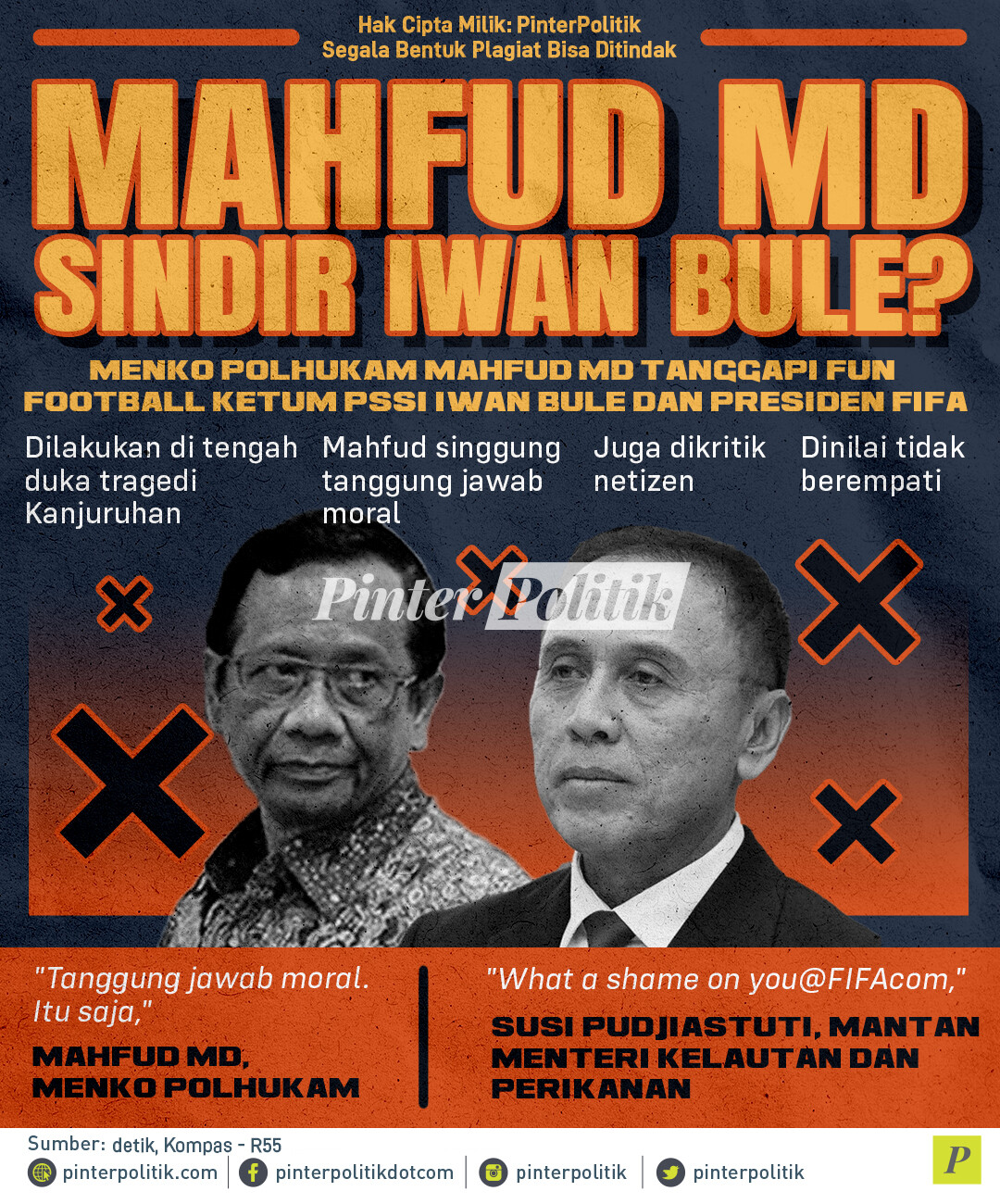 Mahfud MD Sindir Iwan Bule?