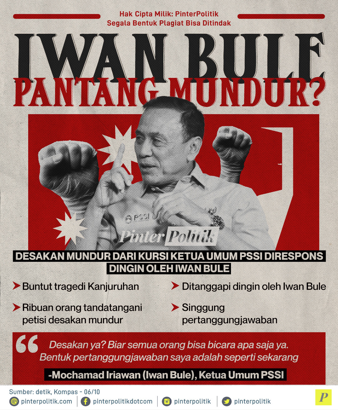 Iwan Bule Pantang Mundur?
