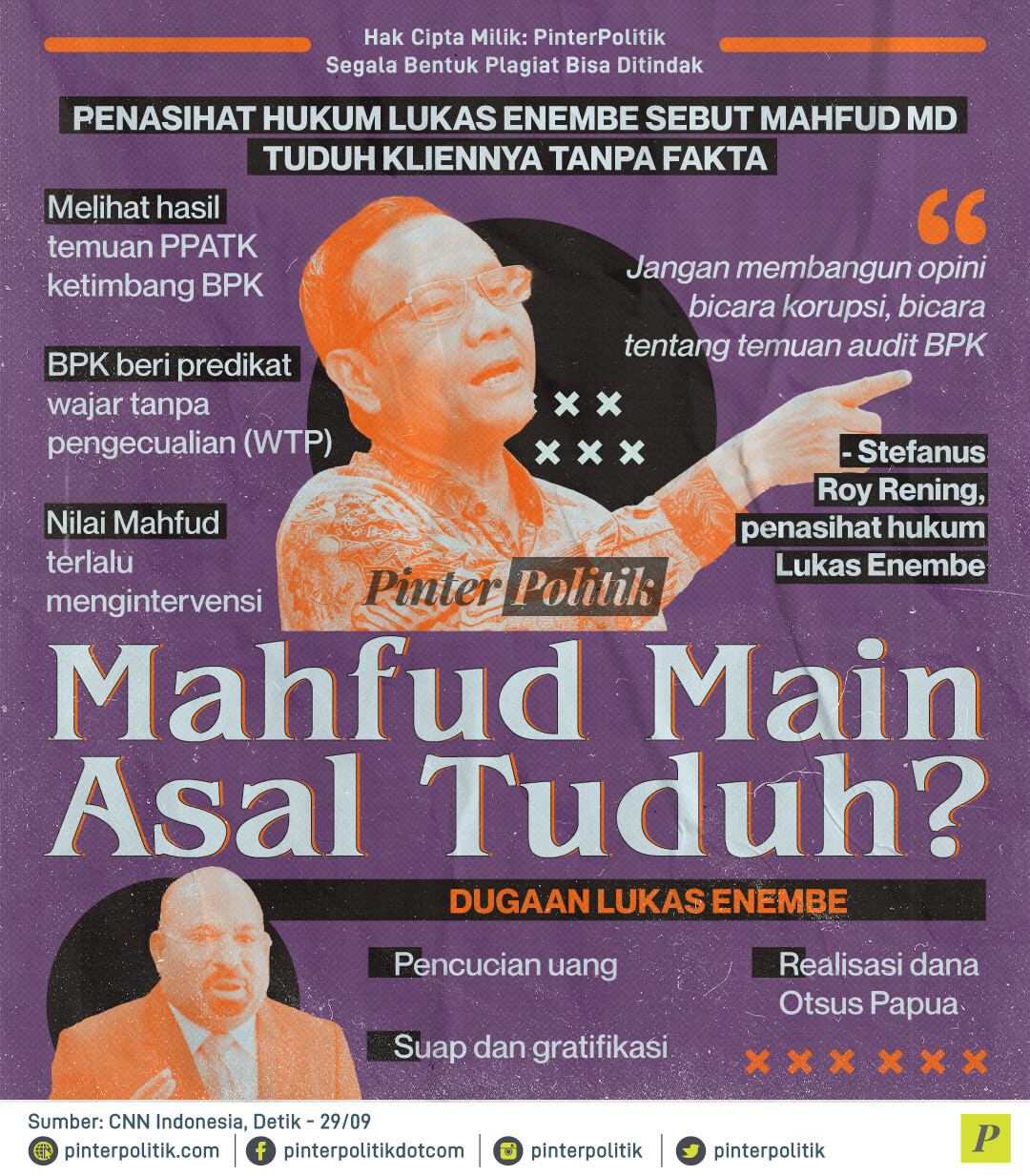 Mahfud Main Asal Tuduh?