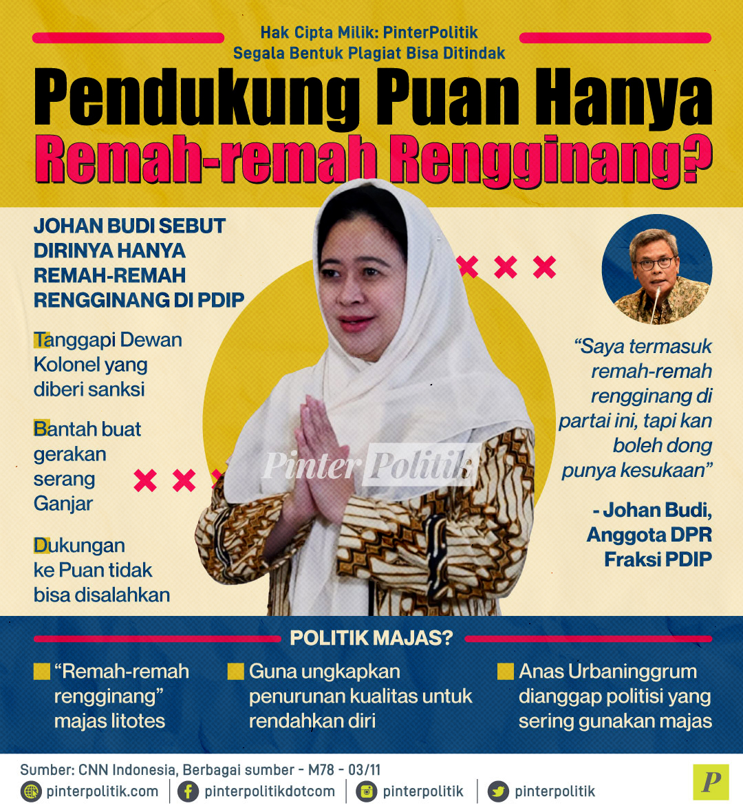 Puan Disokong "Remah-remah Rengginang"? - PinterPolitik.com