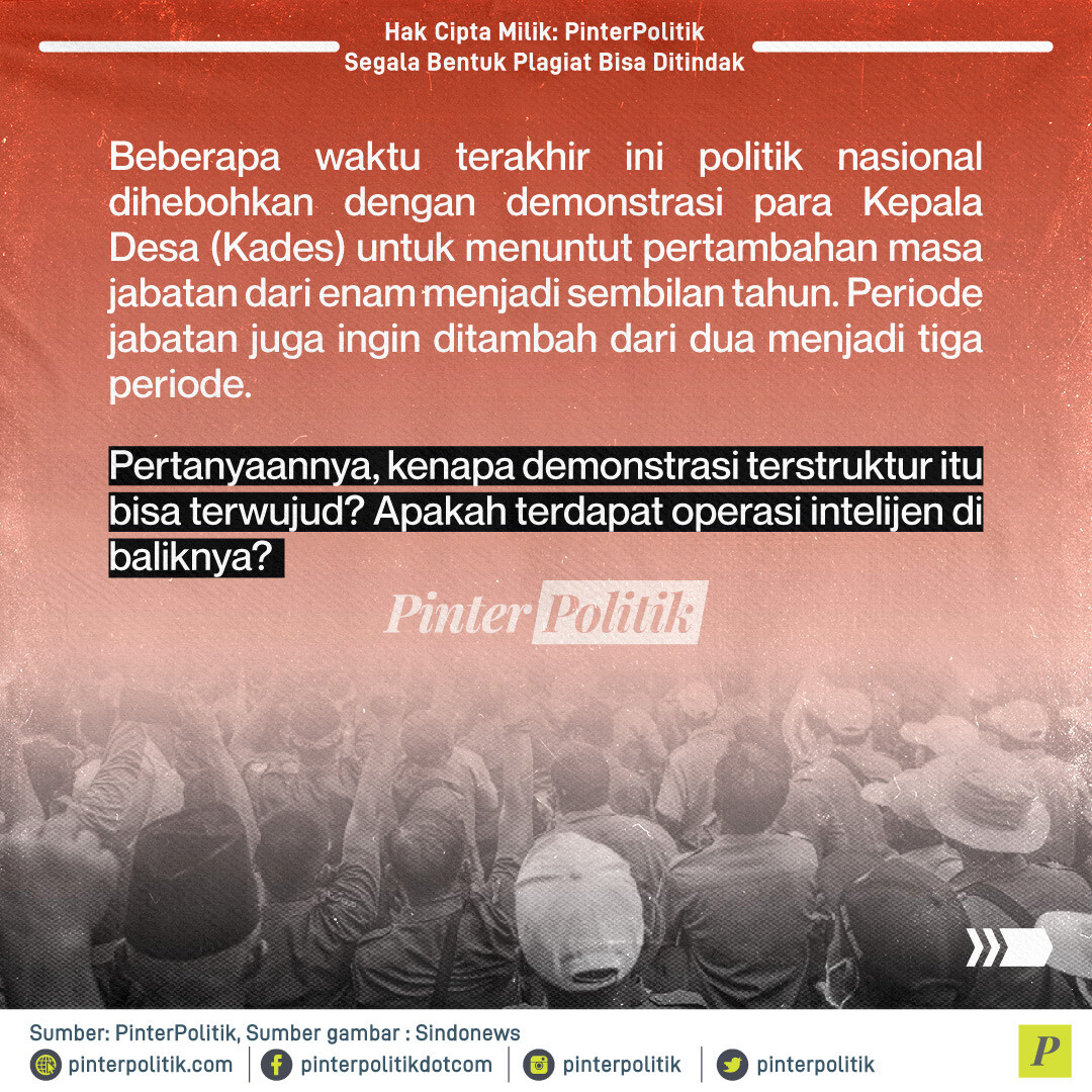 Operasi Intelijen di Balik Demonstrasi Kades