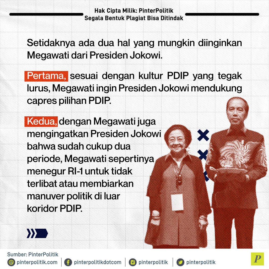 Megawati Tagih Balas Budi Jokowi?