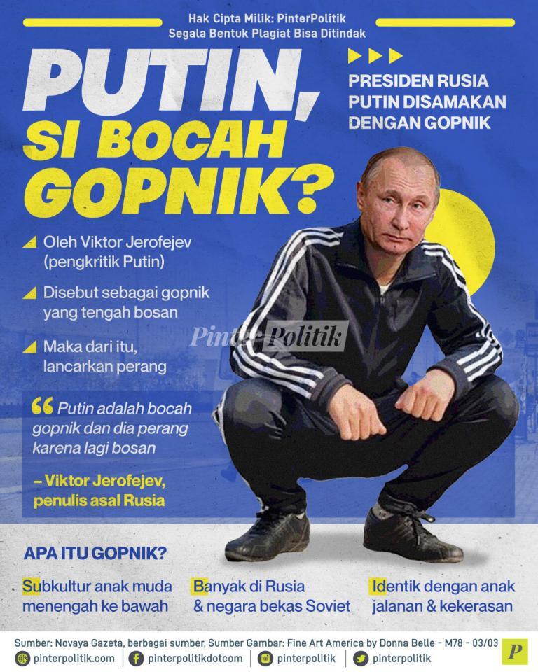 Putin, Si Bocah Gopnik?