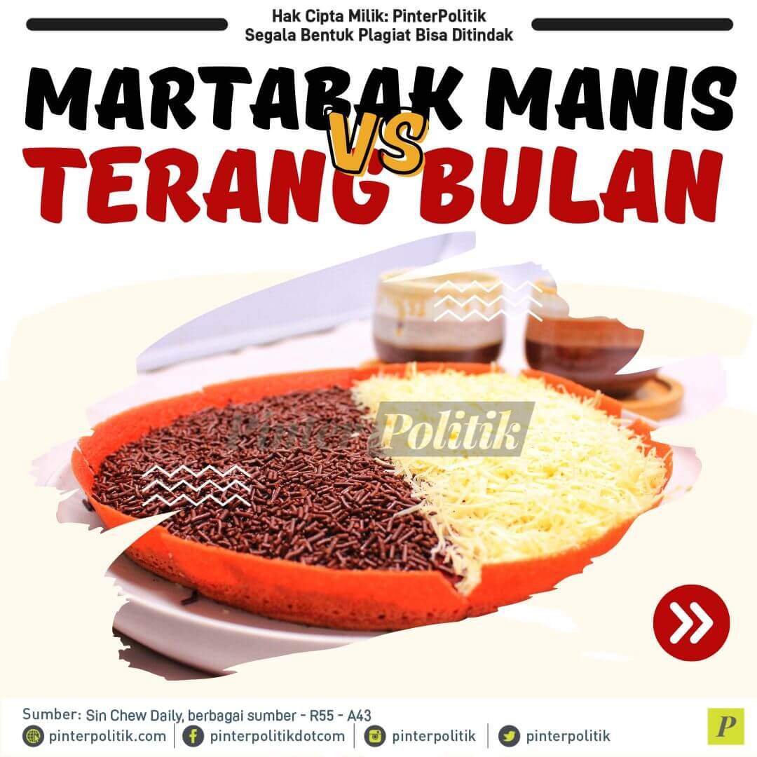 Martabak Manis vs Terang Bulan