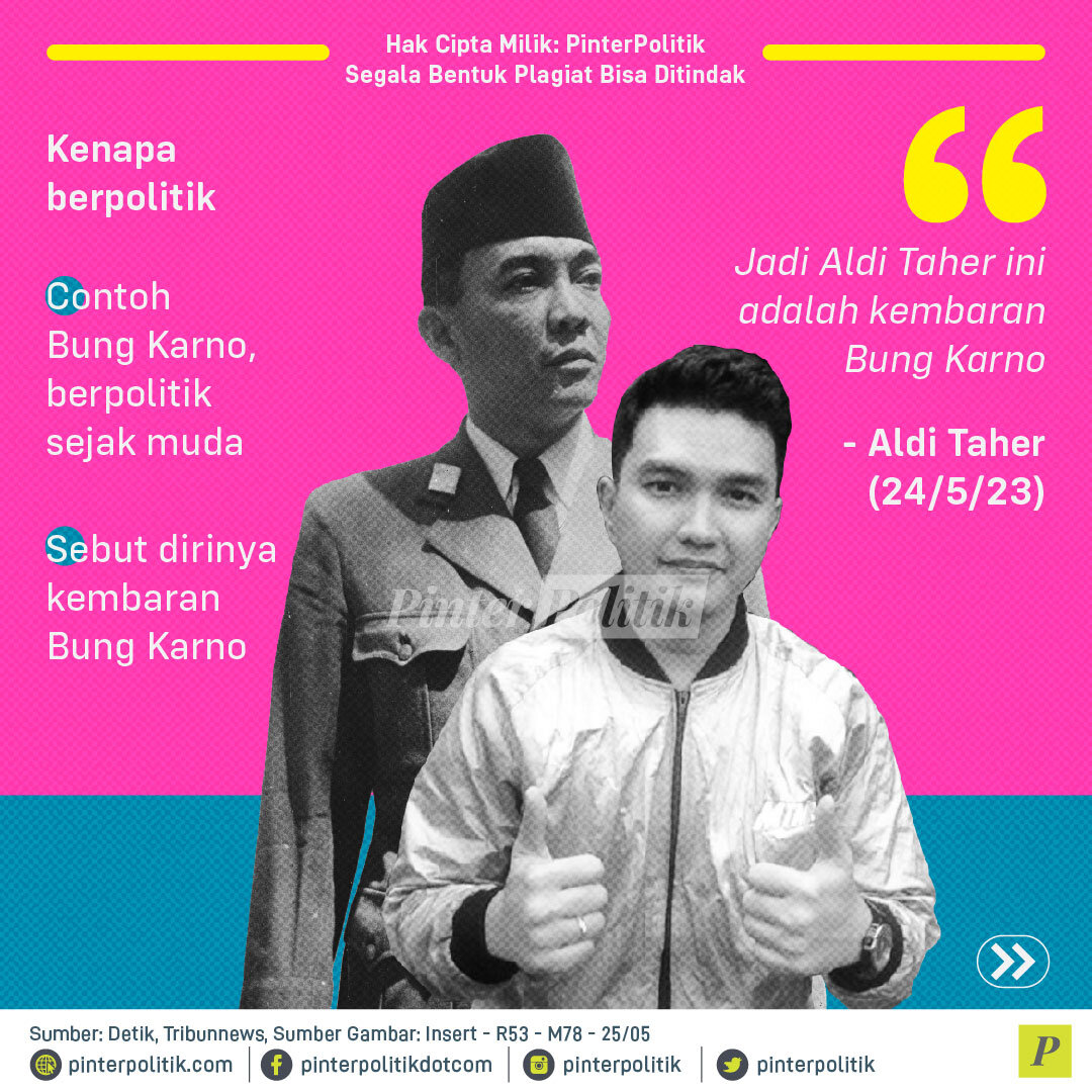 Politik Hiburan ala Aldi Taher
