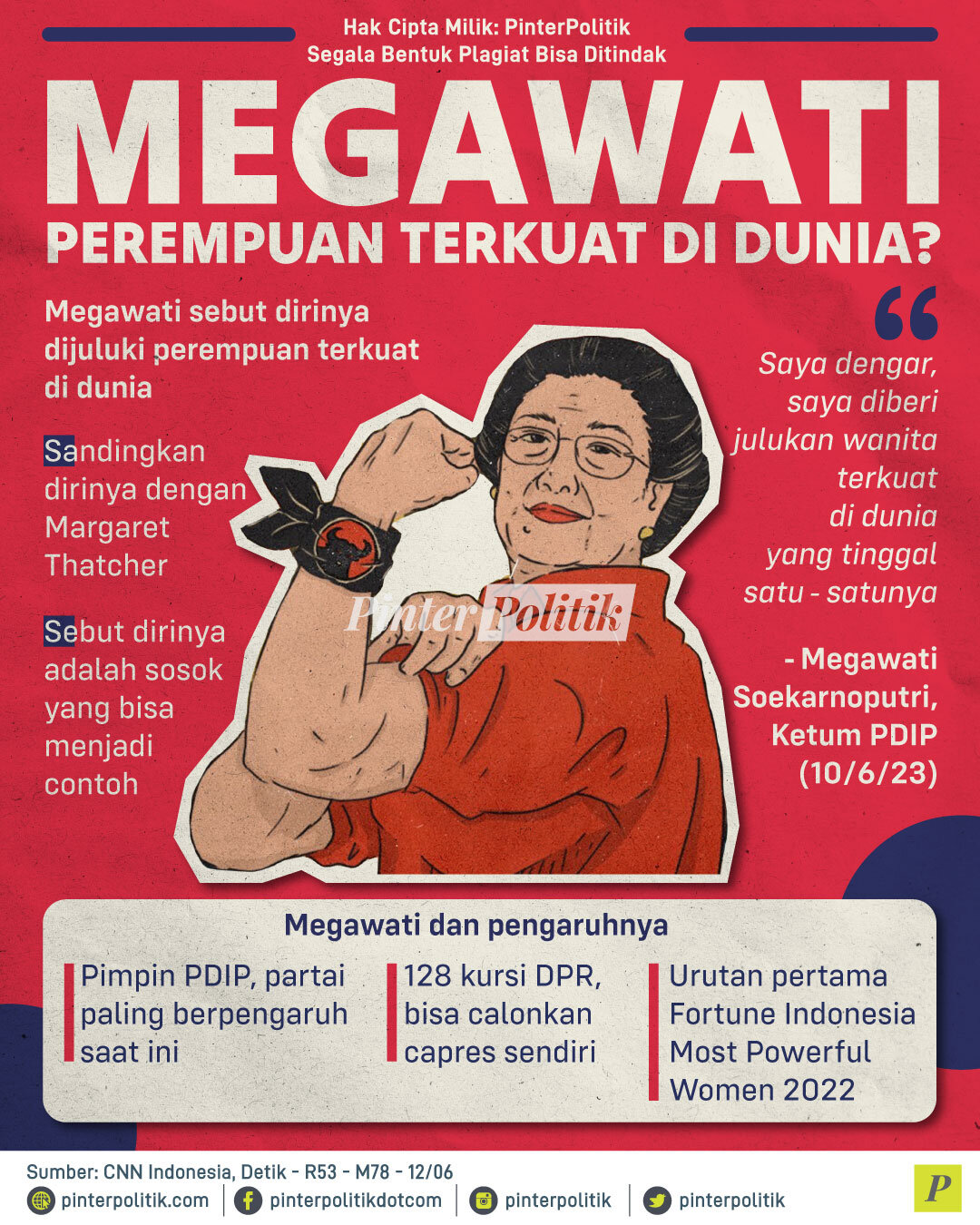 Megawati Perempuan Terkuat di Dunia?