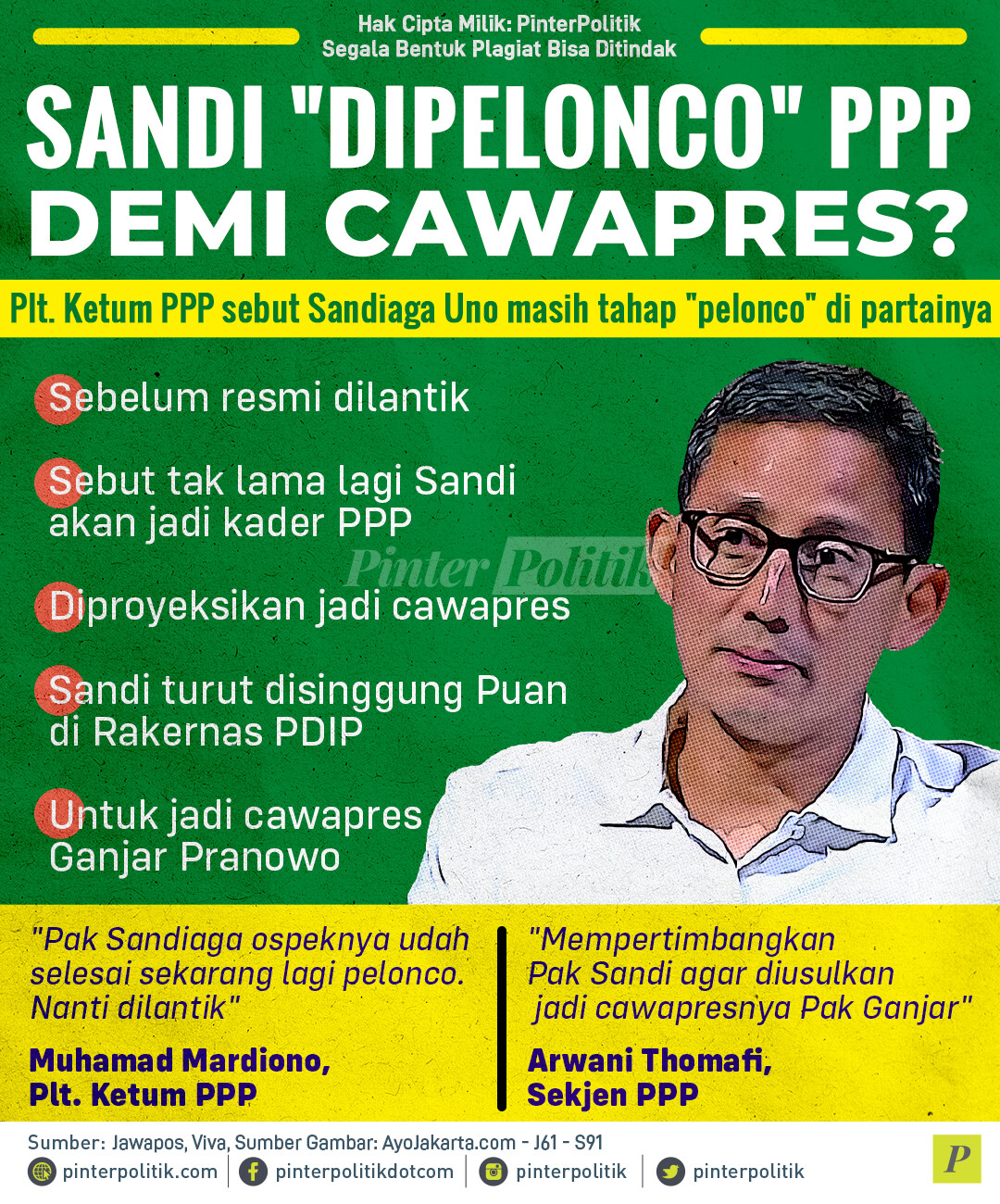 Sandi "Dipelonco" PPP Demi Cawapres?