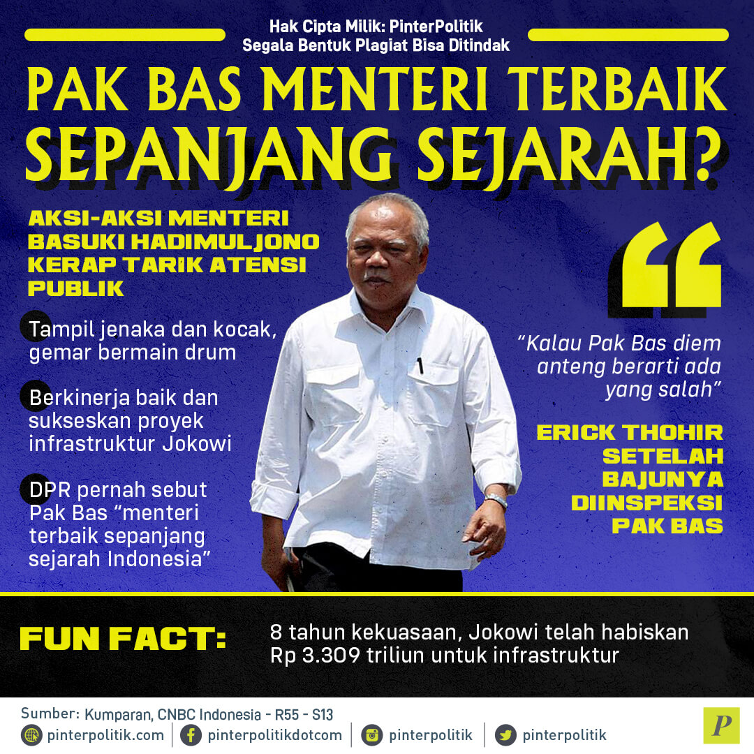 Pak Bas Menteri Terbaik Sepanjang Sejarah?