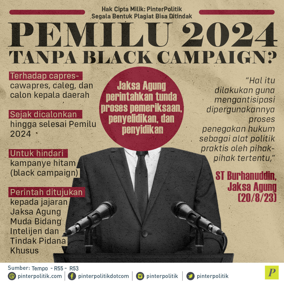 Pemilu 2024 Tanpa Black Campaign?