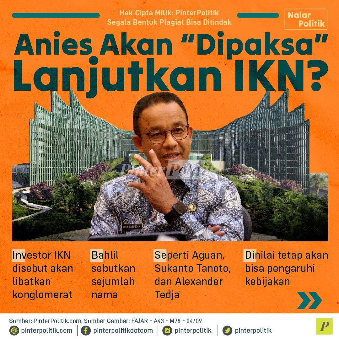 Anies Akan “Dipaksa” Lanjutkan IKN?