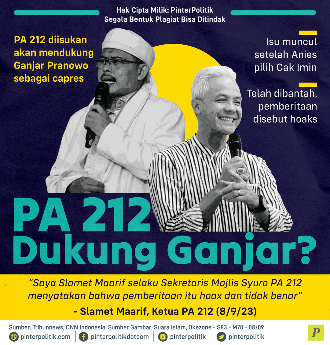 PA 212 Dukung Ganjar?