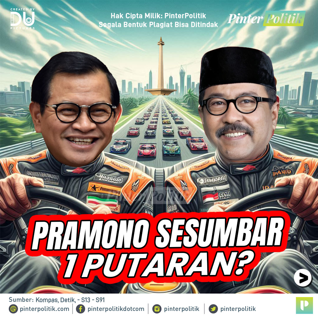 Pramono Sesumbar 1 Putaran?