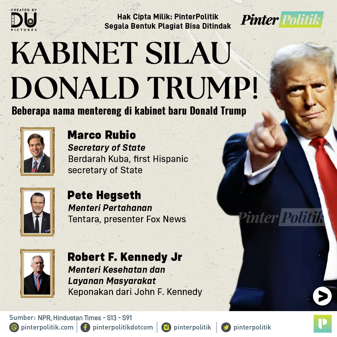 Kabinet Silau Donald Trump!