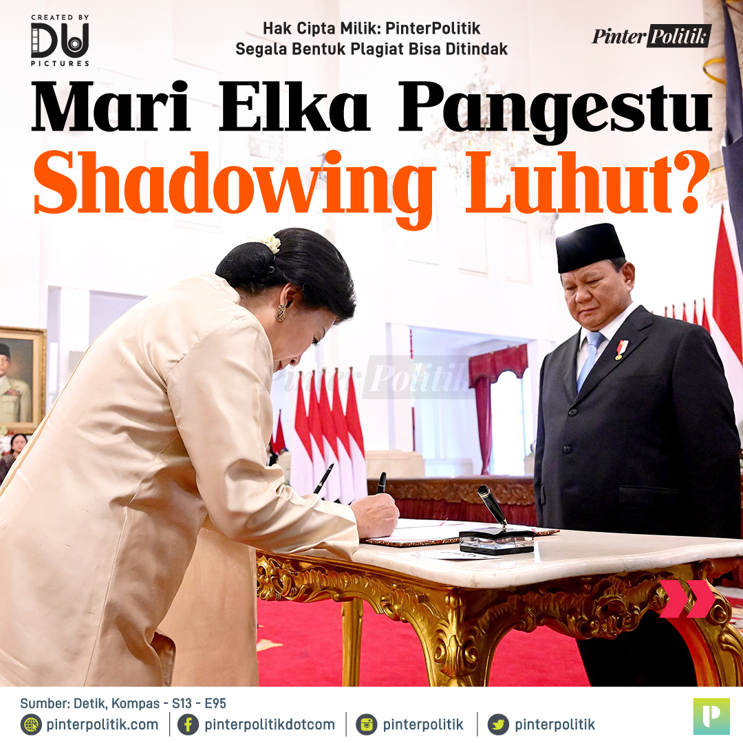 Mari Elka Pangestu Shadowing Luhut?