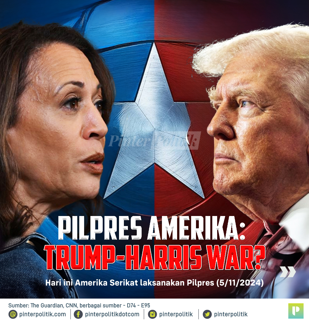 Pilpres Amerika: Trump-Harris War?