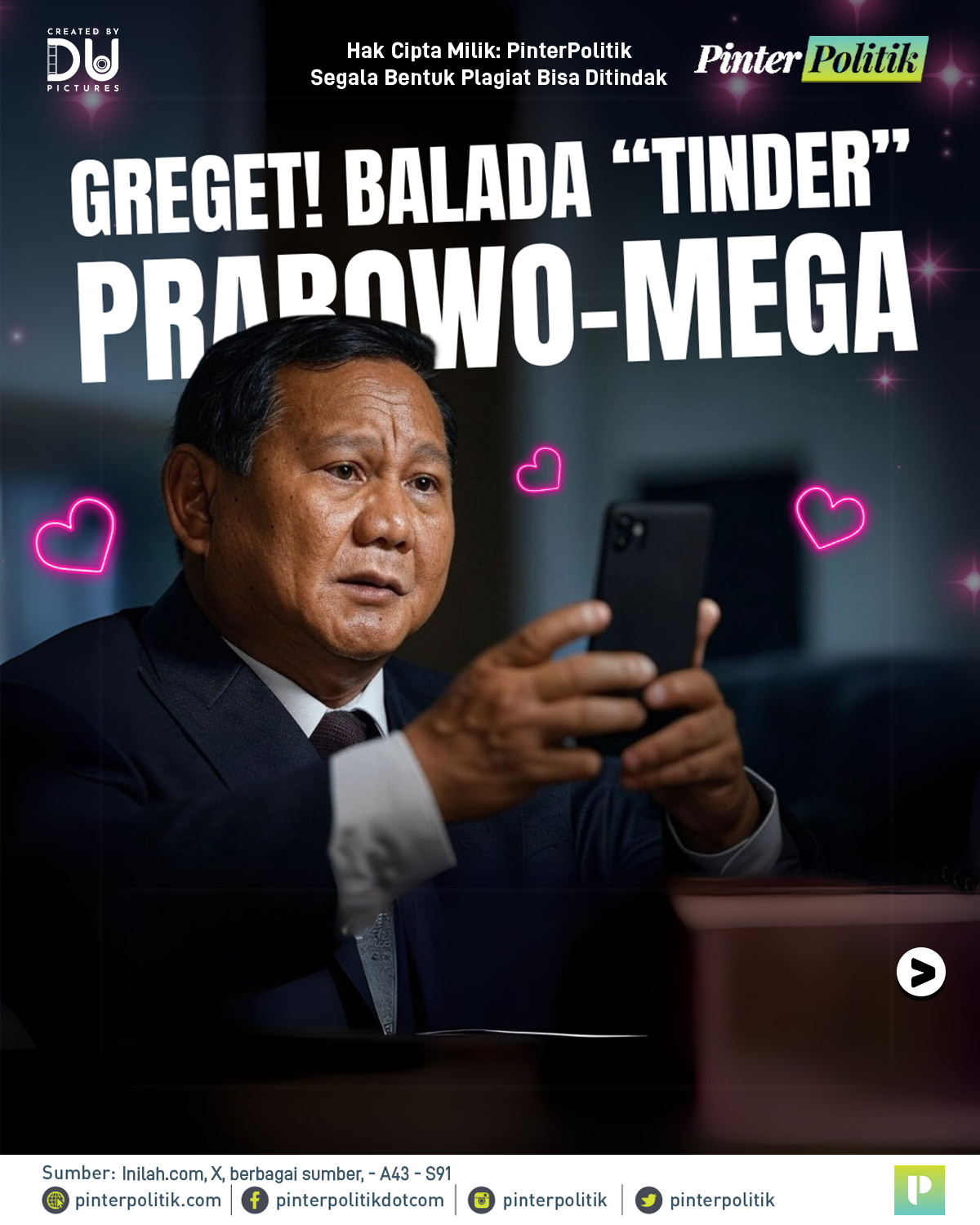 Greget! Balada “Tinder” Prabowo-Mega