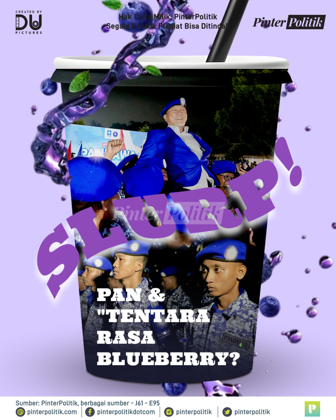 Slurp! PAN & "Tentara Rasa Blueberry?