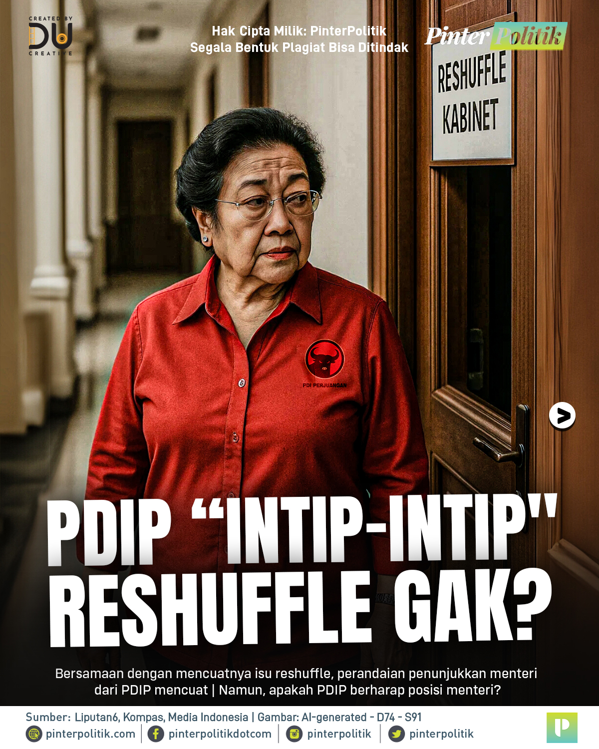 PDIP “Intip-intip" Reshuffle Gak?