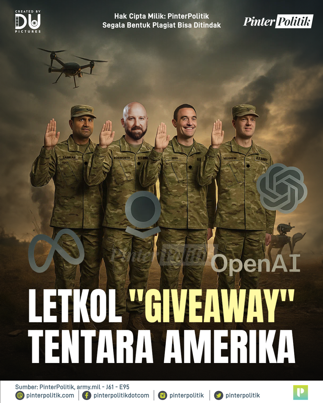 Letkol "Giveaway" Tentara Amerika