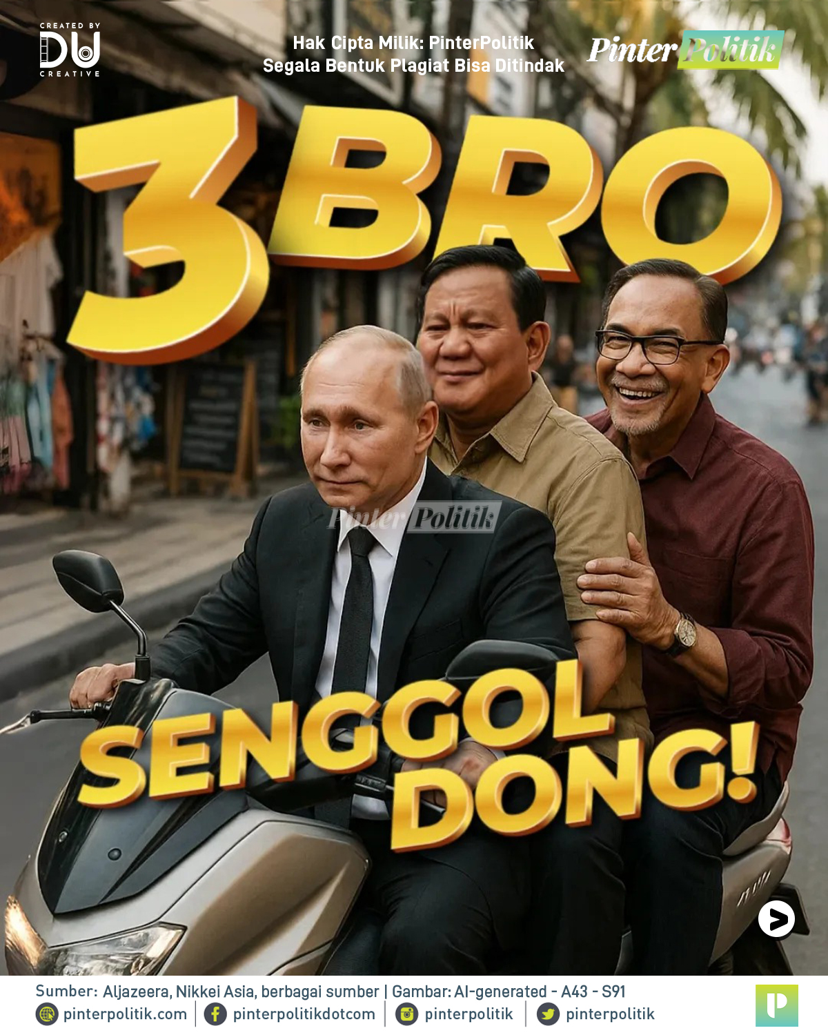 Tiga Bro: Senggol Dong!