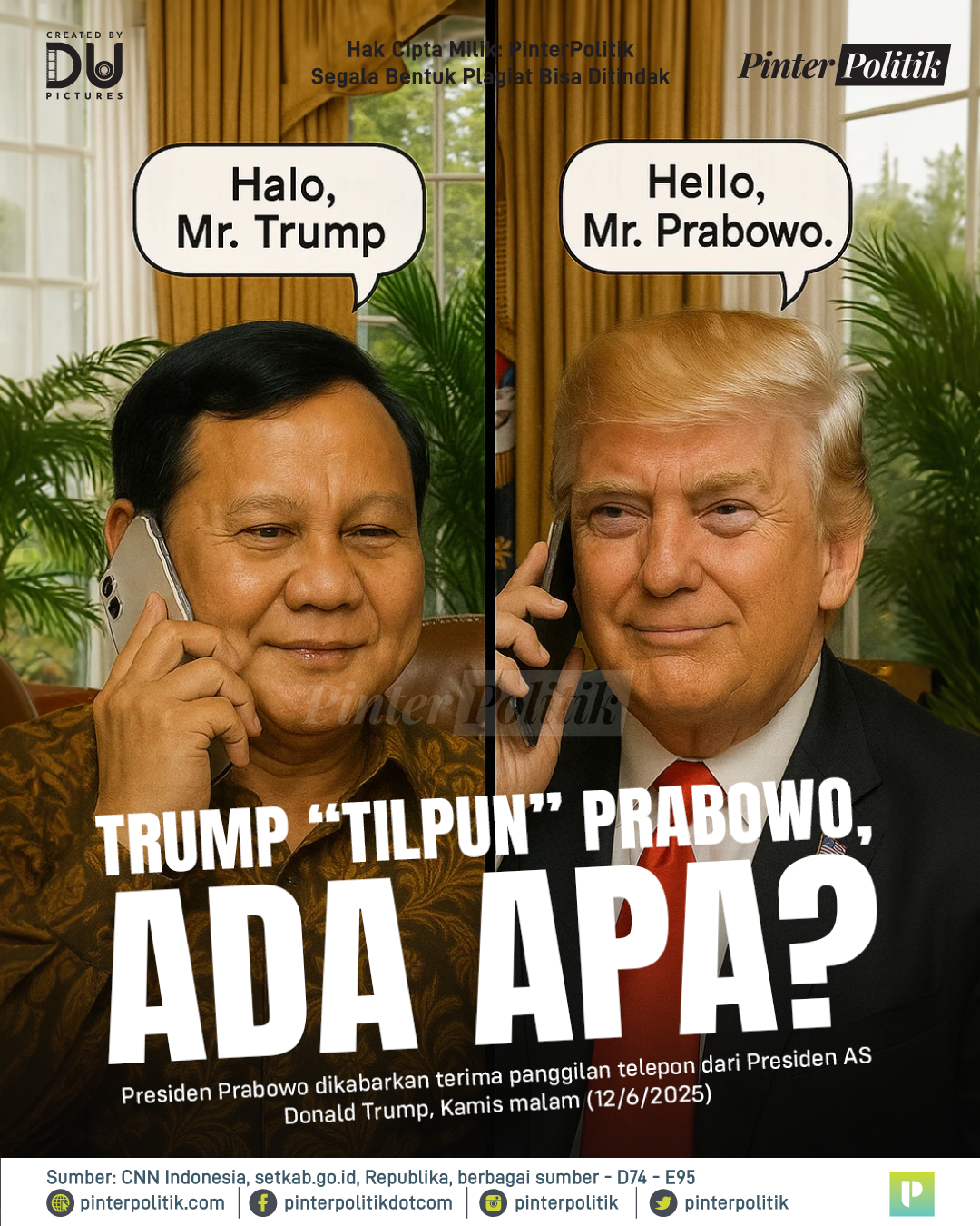 Trump “Tilpun” Prabowo, Ada Apa?
