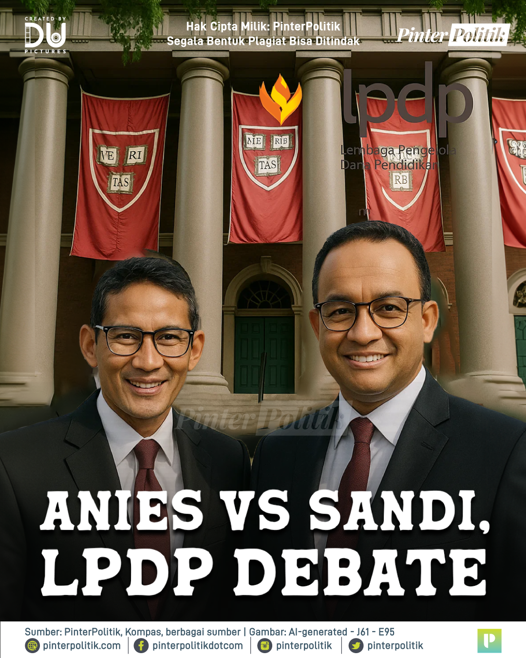 Anies vs Sandi, LPDP Debate