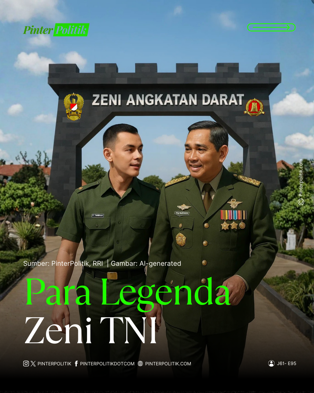 Para Legenda Zeni TNI