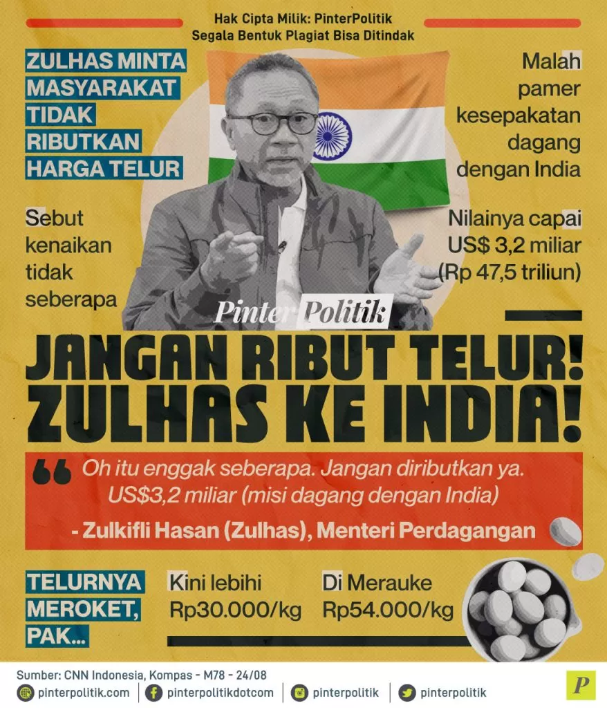 Jangan Ribut Telur! Zulhas ke India!