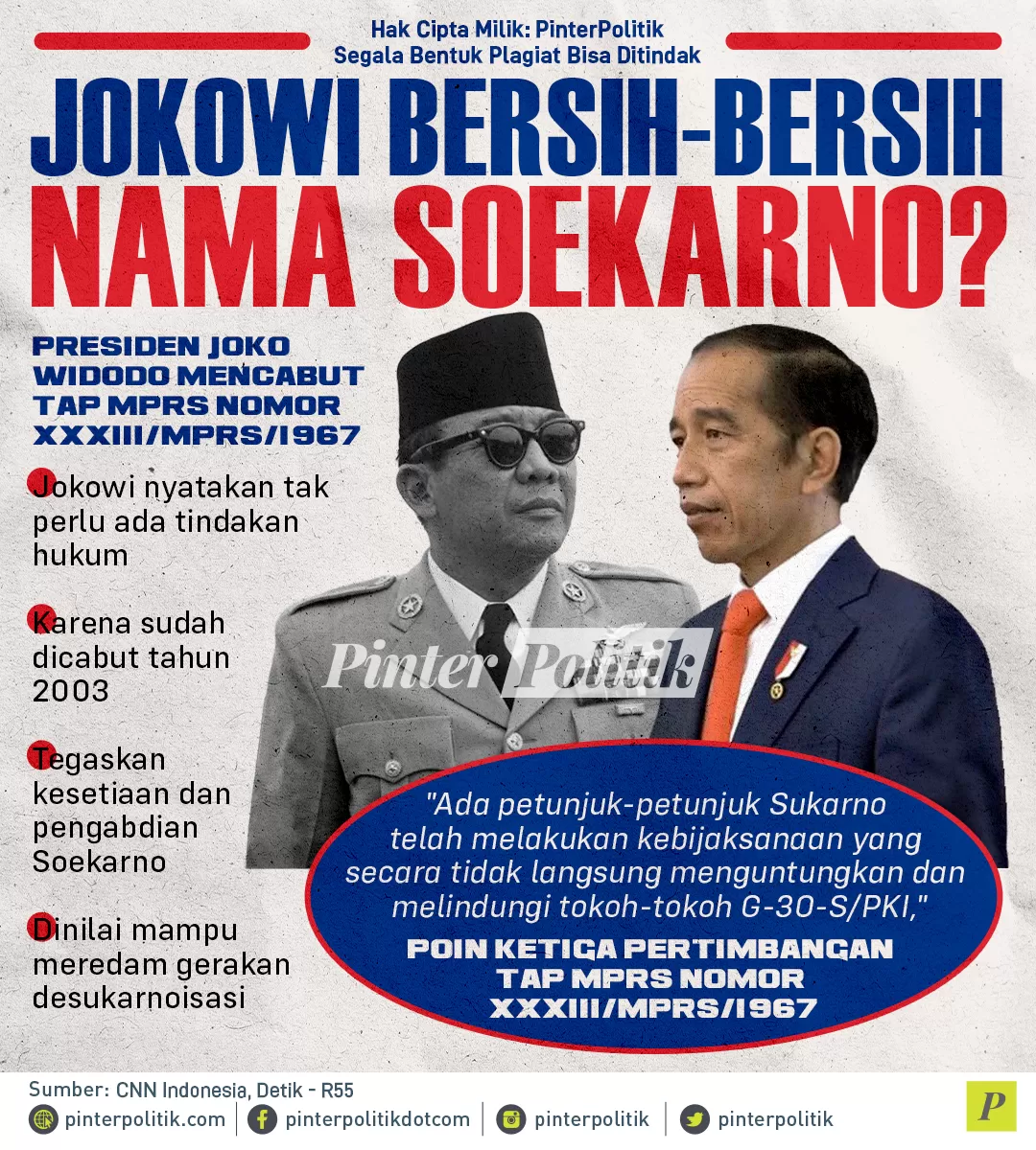 PKS Dekonstruksi Peci Hitam Soekarno?