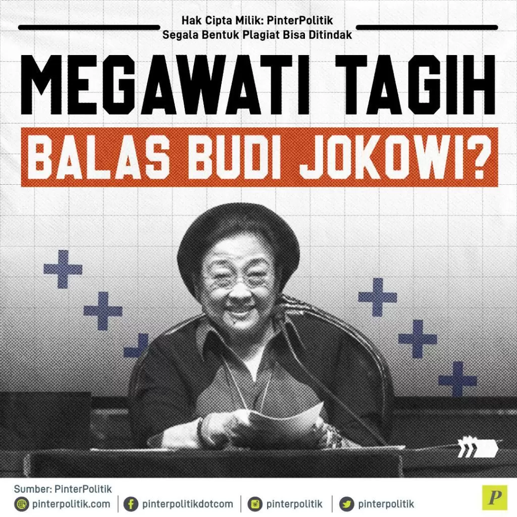 Megawati Tagih Balas Budi Jokowi?