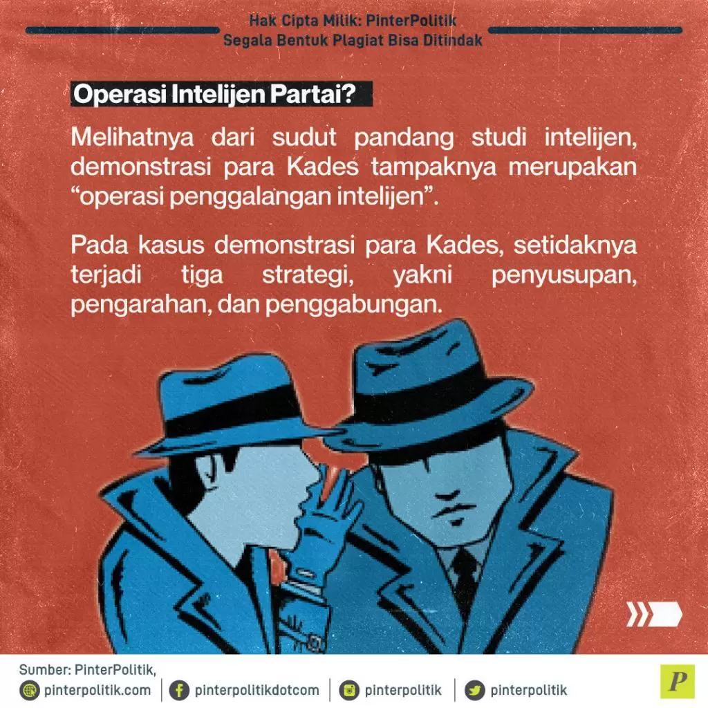 Operasi Intelijen di Balik Demonstrasi Kades