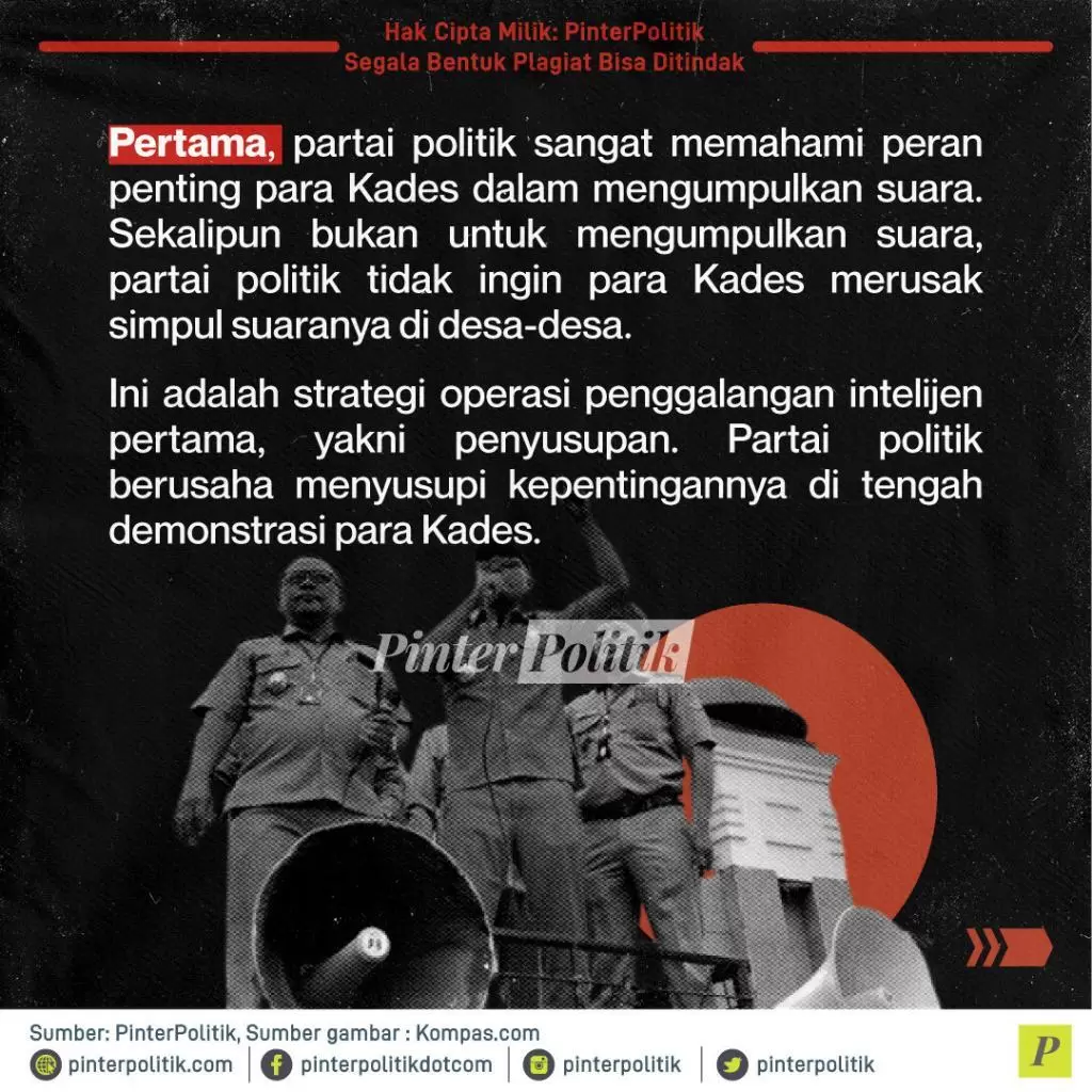 Operasi Intelijen di Balik Demonstrasi Kades