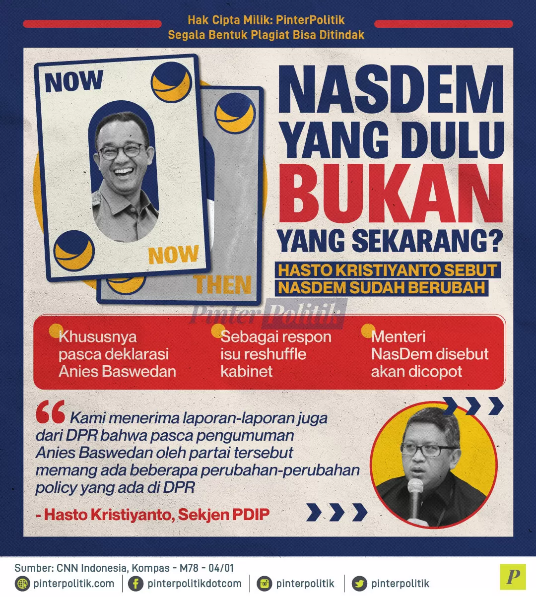 NasDem Yang Dulu Bukan Yang Sekarang?