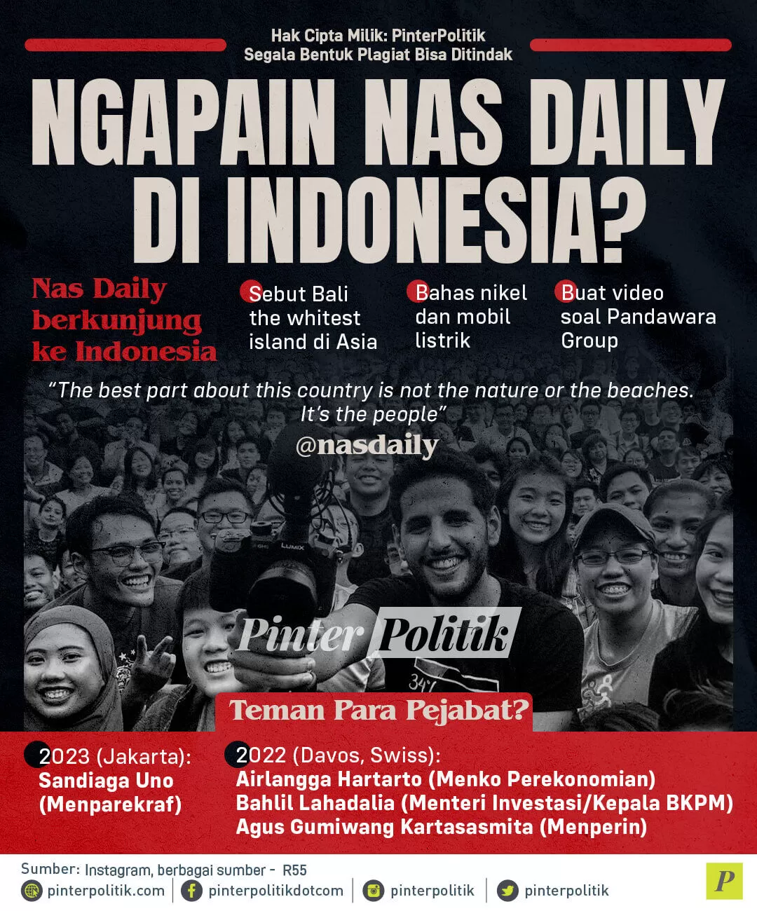Ngapain Nas Daily di Indonesia?
