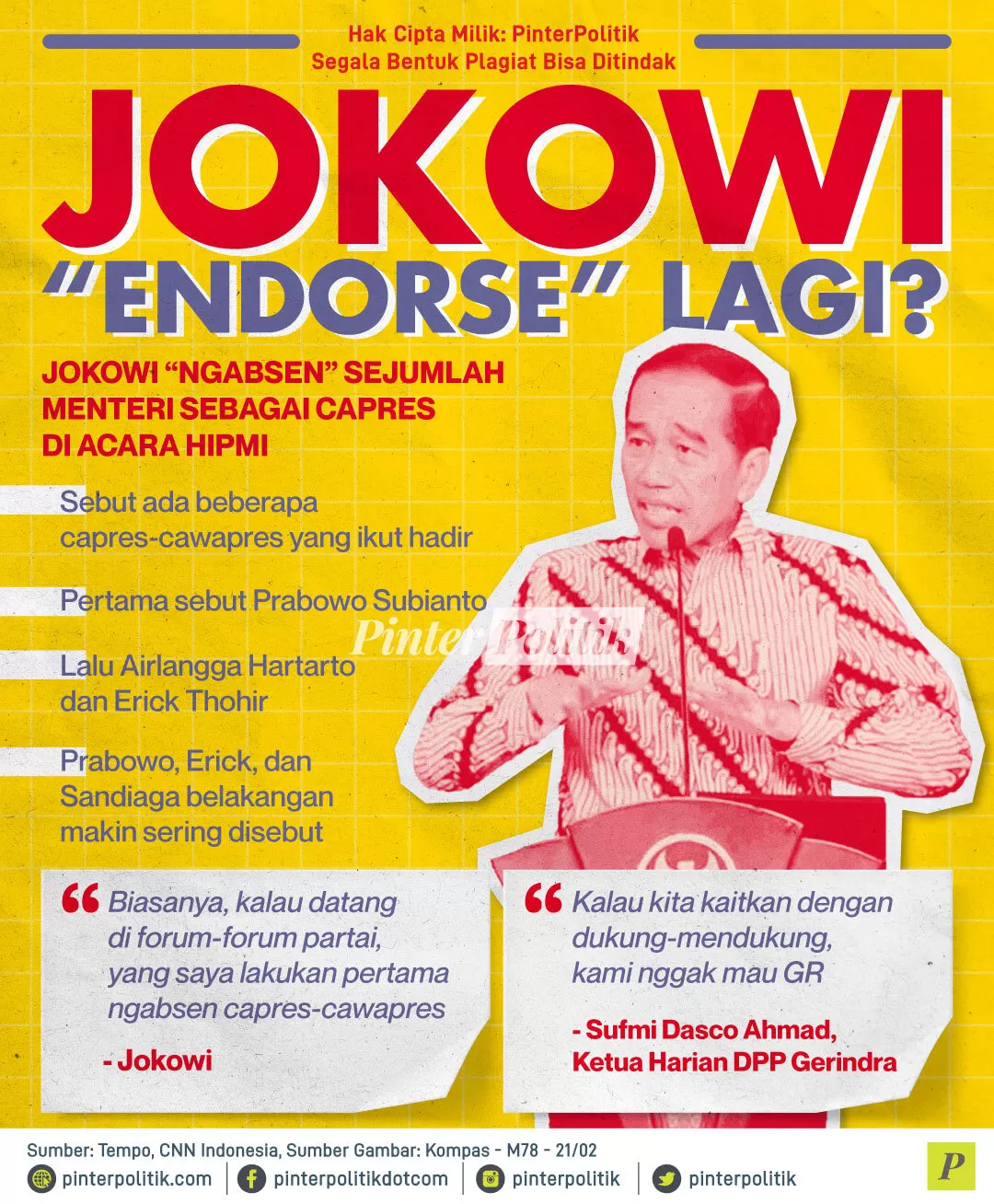 Jokowi “Endorse” Lagi?